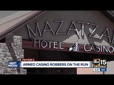 FBI: Payson armed casino robbers on the run
