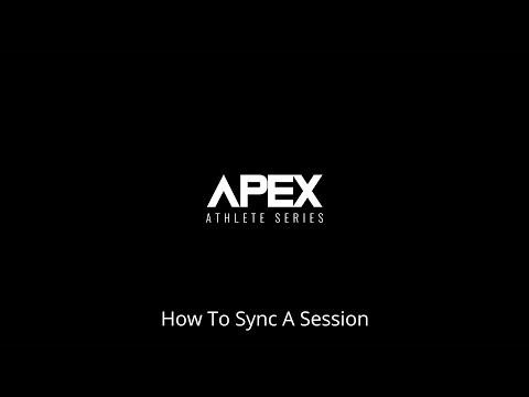 Apex Athlete Series: How To Sync A Session
