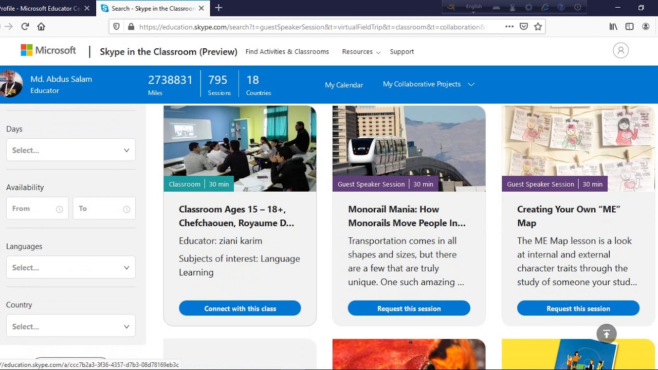 How to login Microsoft Educator Community