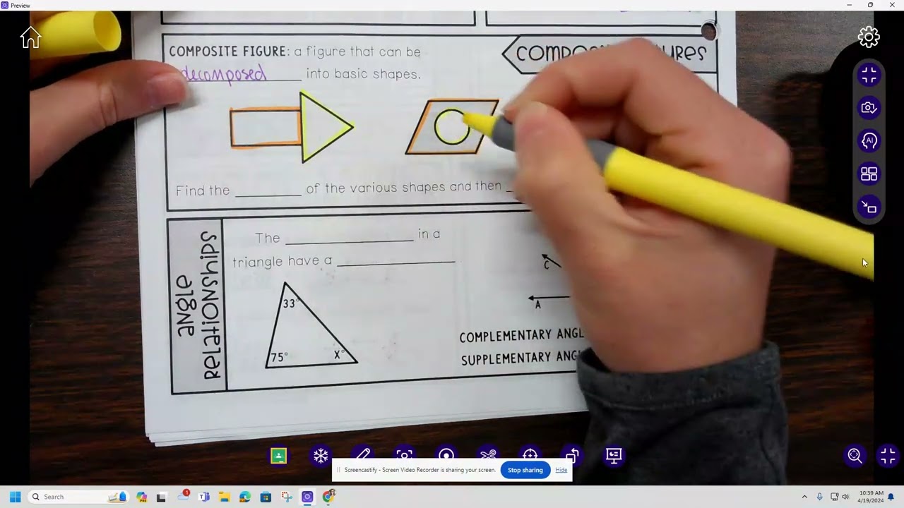 2D Geometry Cheat Sheet