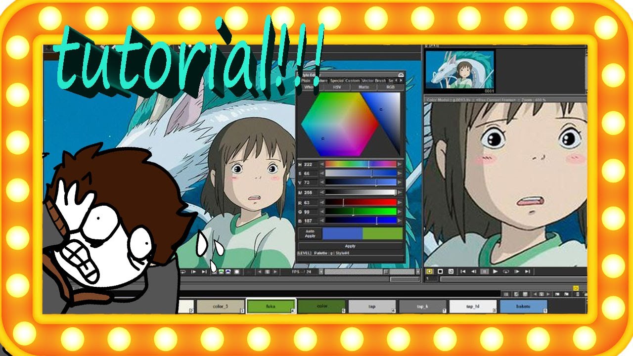 Iniciando en Opentoonz (tutorial)