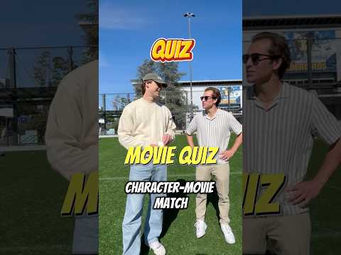 Movie Quiz 🎥 Guess the Movie by Character Names 🎬