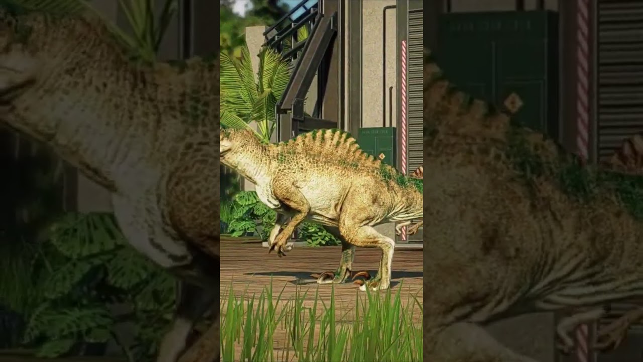 SPINORAPTOR RELEASE ANIMATION - Jurassic World Evolution 2 (mod)