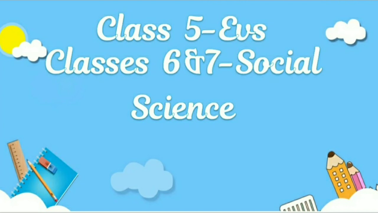 Class-6 Social Science, link to open pdfs for completed lessons.