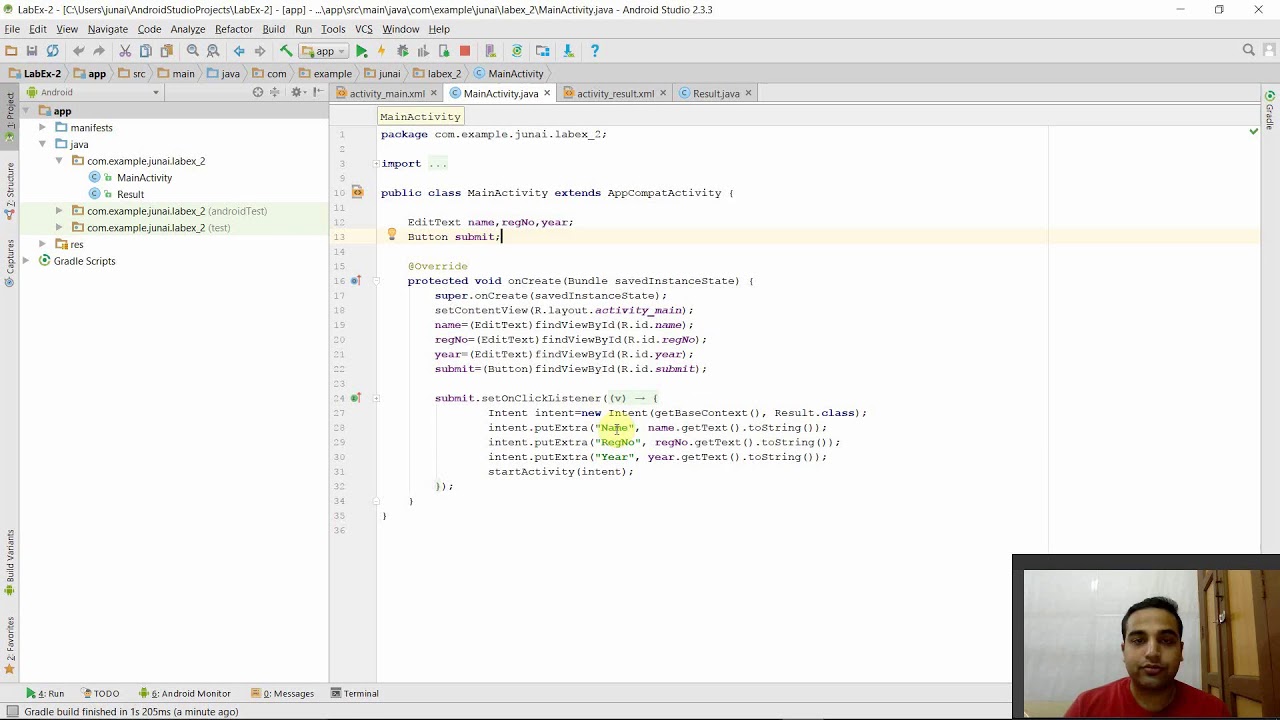 Mobile Application Development Lab - Exercise 2