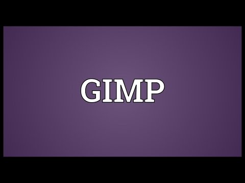 GIMP Meaning