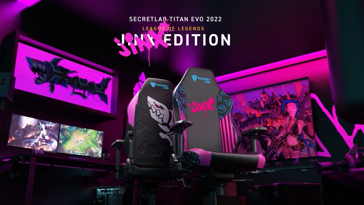 Secretlab League of Legends Jinx Edition