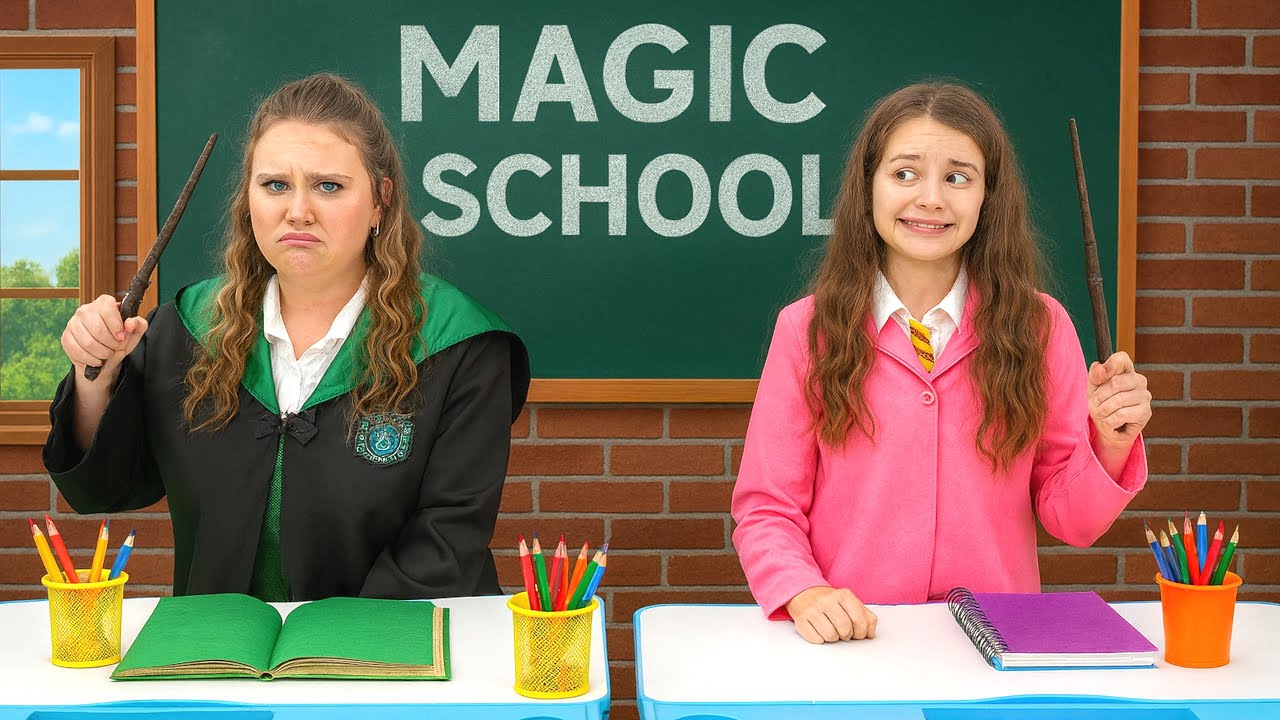 Ruby and Bonnie in the Wizardry School Story
