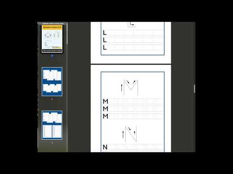 Alphabet Letters A-Z | Alphabet Printables | Alphabet Tracing Worksheet