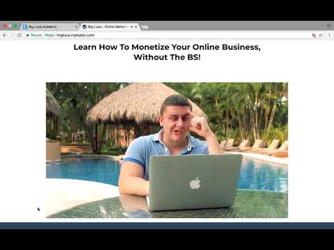 BIG LUCA ACADEMY REVIEW - how to make money online