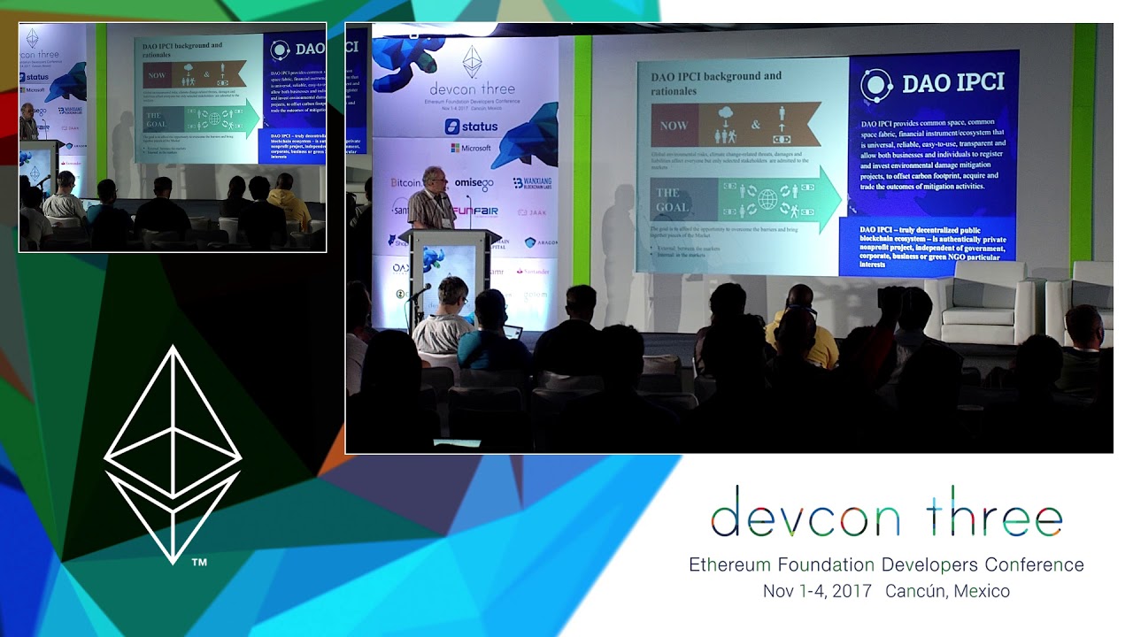 Decentralised Autonomous Organization: Integral Platform for Climate Initiatives · Devcon ...