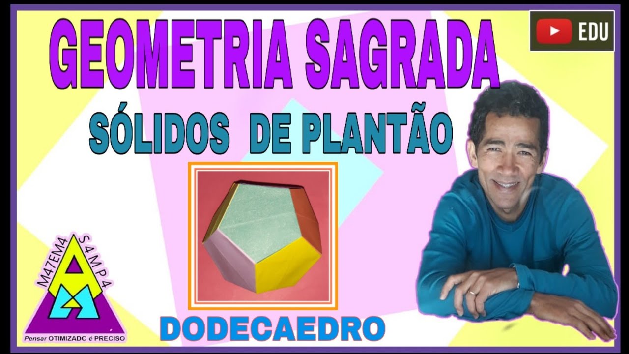 ORIGAMI-SÓLIDOS DE PLATÃO-DODECAEDRO- GEOMETRIA