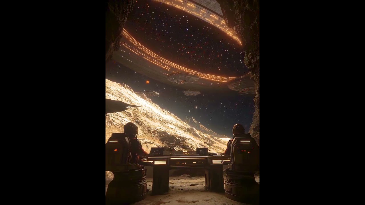 A Window to the Cosmos: Sci-Fi Concept Art Animation