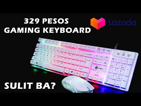 GTX300 GAMING KEYBOARD AND MOUSE | UNBOX & REVIEW