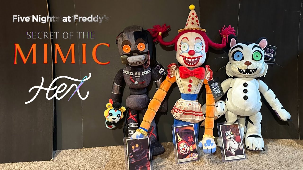 FNaF HEX Secret Of The Mimic Plush Review! 