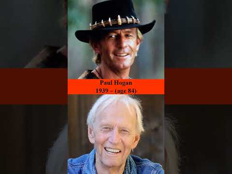 Paul Hogan, Crocodile Dundee (1986) | Then and Now
