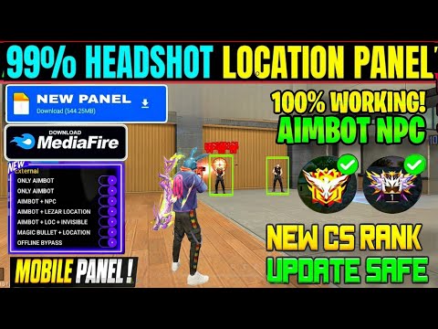 Ob49 Update ???? Free Fire Max Panel Injector Hack ✅ Rank Working Auto Headshot Panel Injector Safe