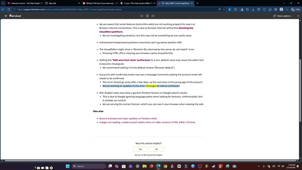 Fandom Login Bug FIXED? Official Update