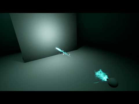 UE4 - Ice Projectile Magic - Real Time VFX