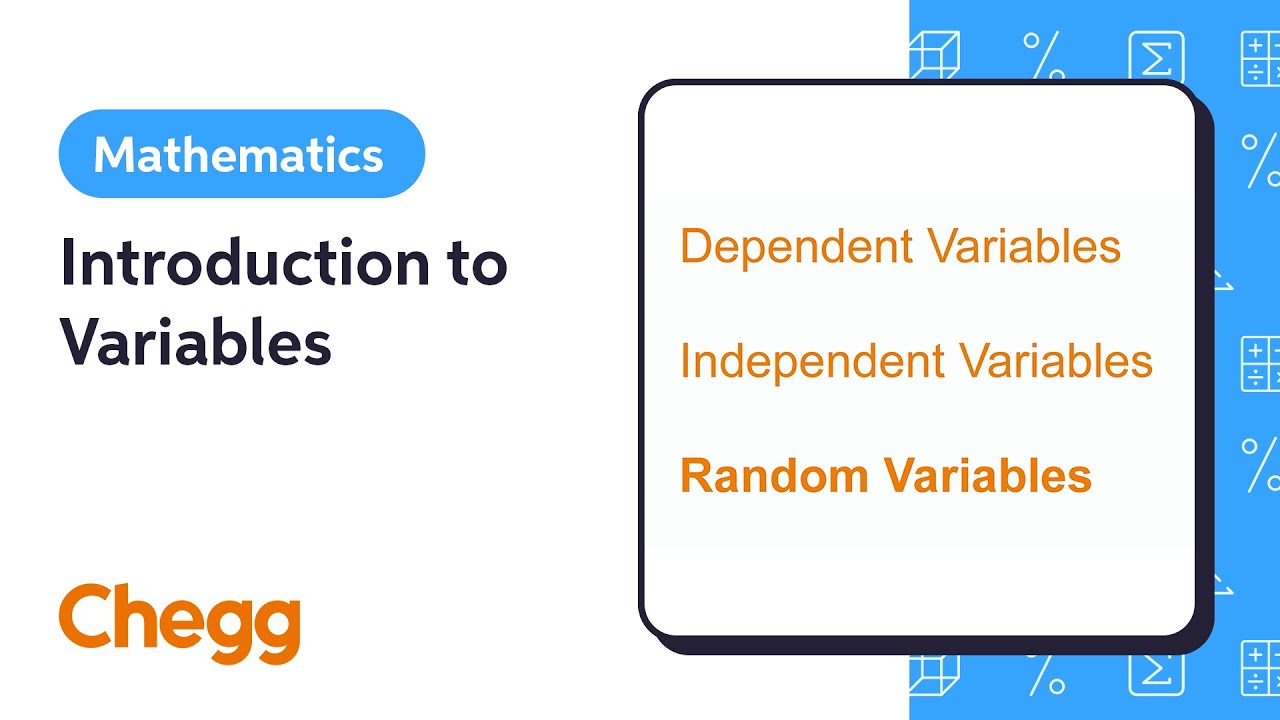 Introduction to Variables | Statistics