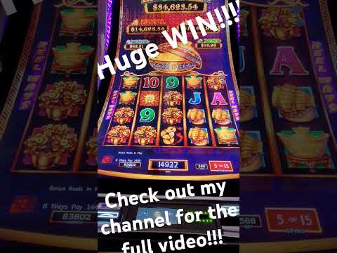 Huge Hit!!!! Free Games Bonus!!! #gambling #casinogames #slot #casinoslots #hugewin #massivewin