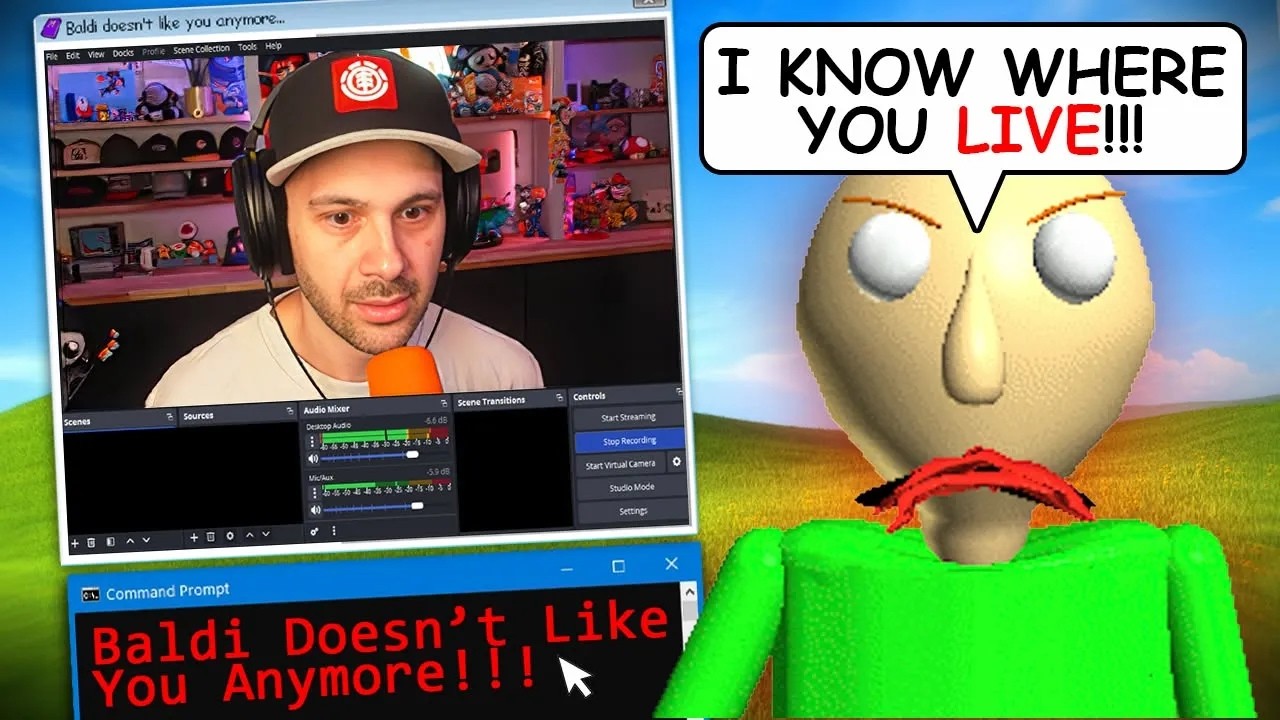 Baldi Literally Hacked my Computer…