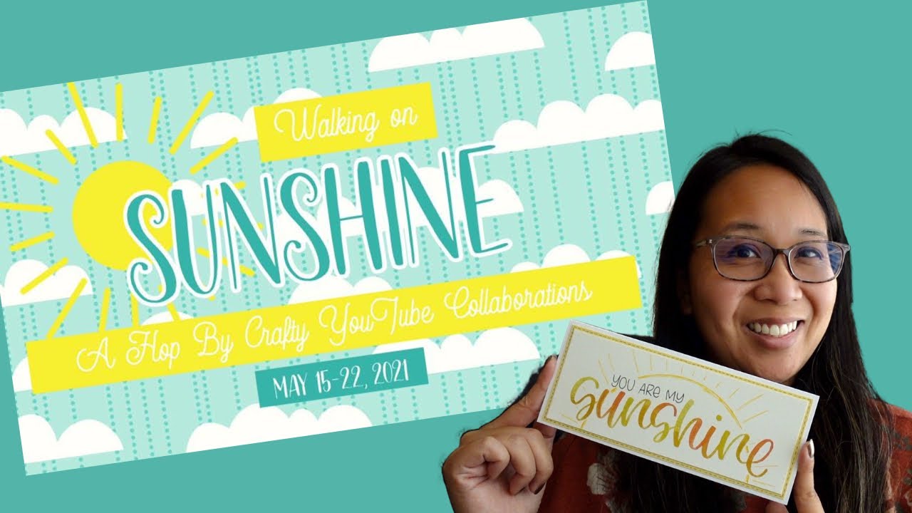 You Are My Sunshine | Cardmaking with Watercolor Lettering