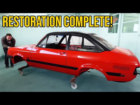 First Ever MK2 Ford Escort RS2000 Restoration is COMPLETE!