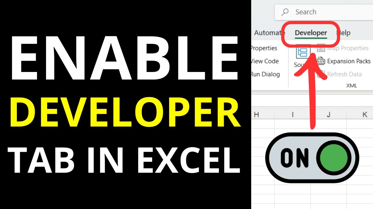 How to Enable Developer Tab in Excel (Step-by-Step Guide)