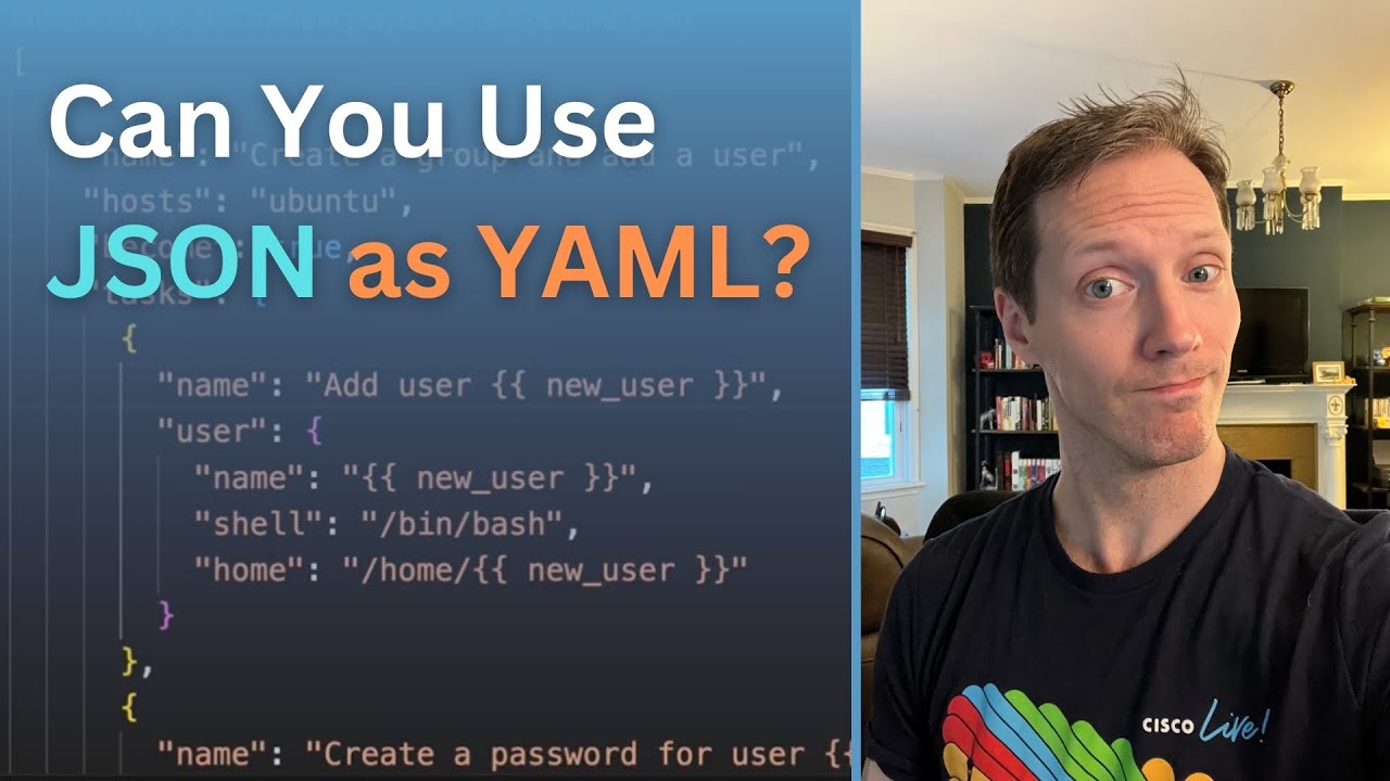 Using JSON as YAML
