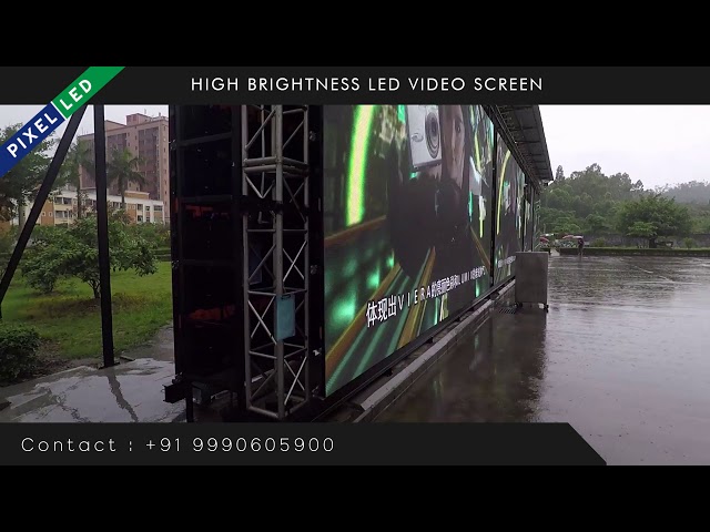 Led screen Accessories - Qiangli p4 outdoor led modules Manufacturer ...
