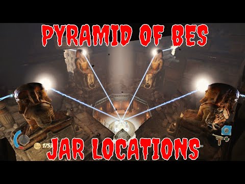 Strange Brigade - Pyramid of Bes DLC - Canopic Jar Locations