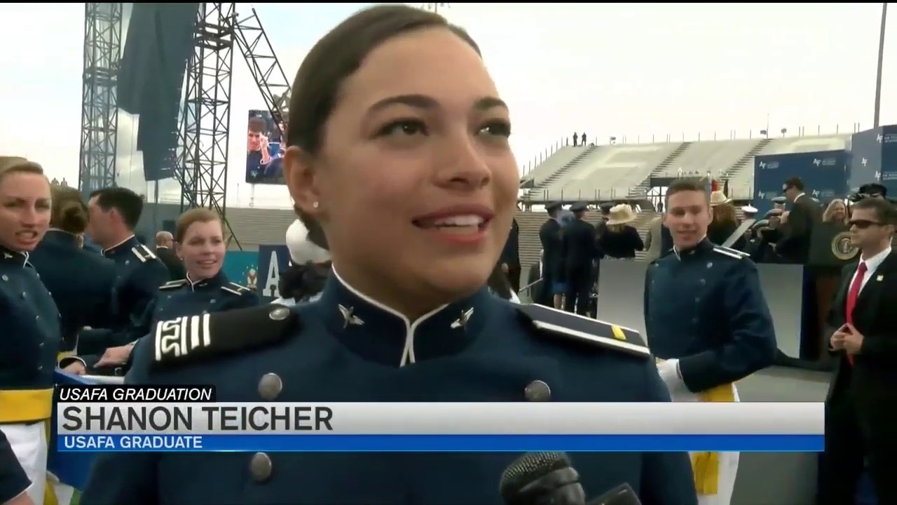 2019 Air Force Academy Graduates Celebrate Achievement