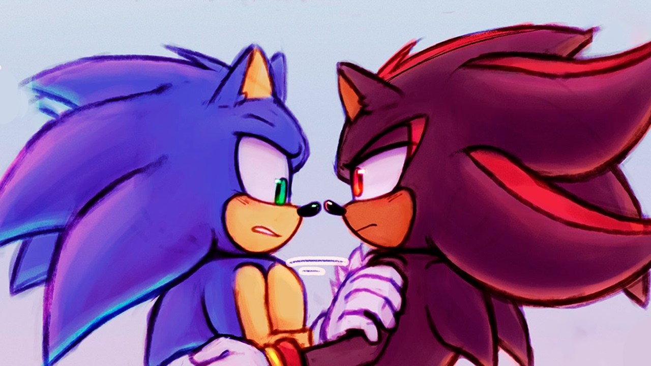 Sonic Looks Worried 😰💔| Sonic x Shadow | Sonadow | Comic Dub #sonic #shadow #sonadow #comicdub