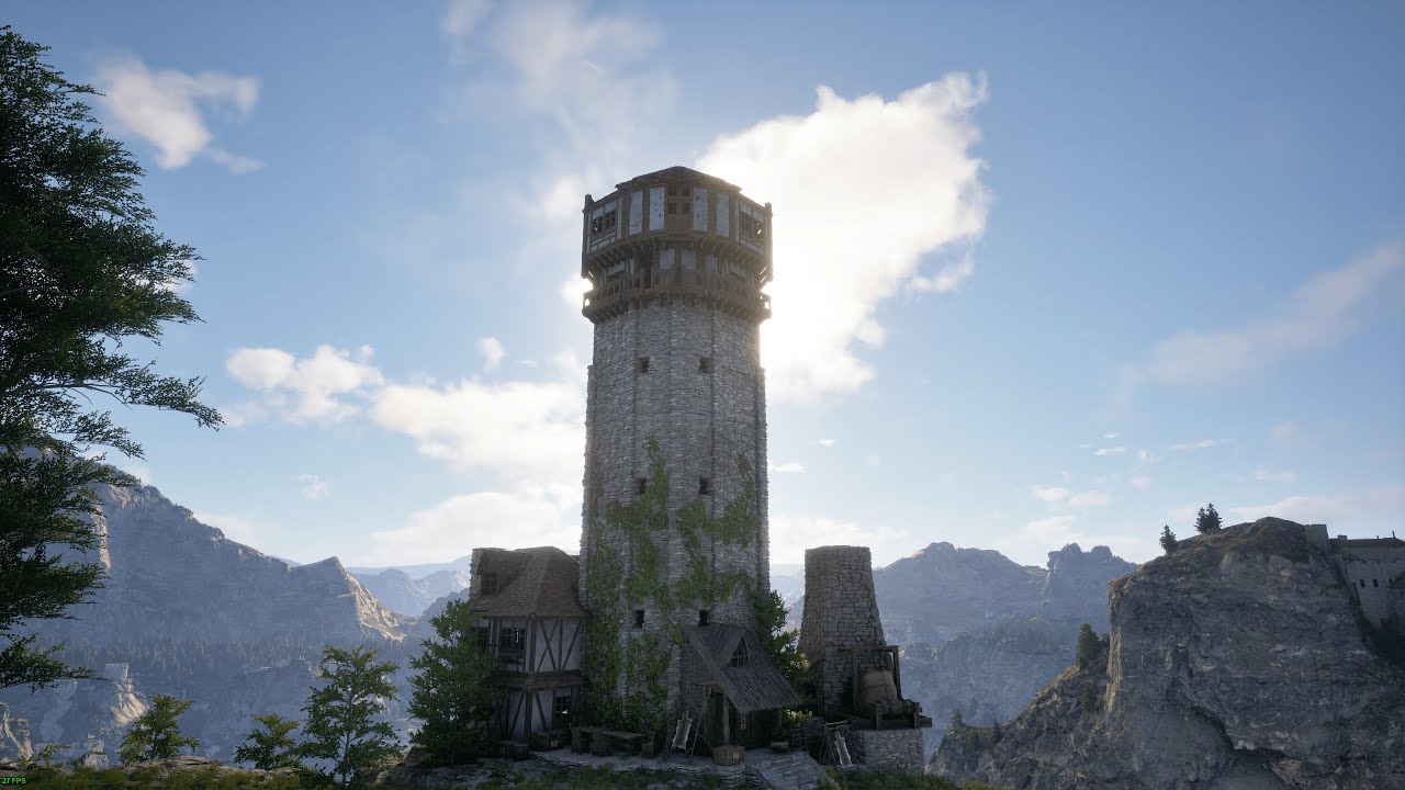 Pax Dei  Wizard Tower/ Princess Tower