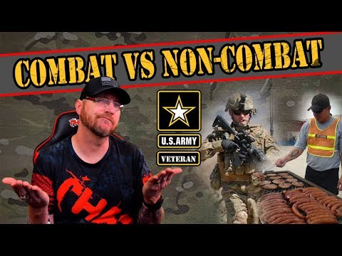 The difference between a combat deployment and non combat deployment in the Army
