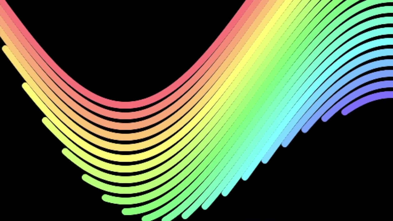 The Art of Processing #16 Rainbow Wave