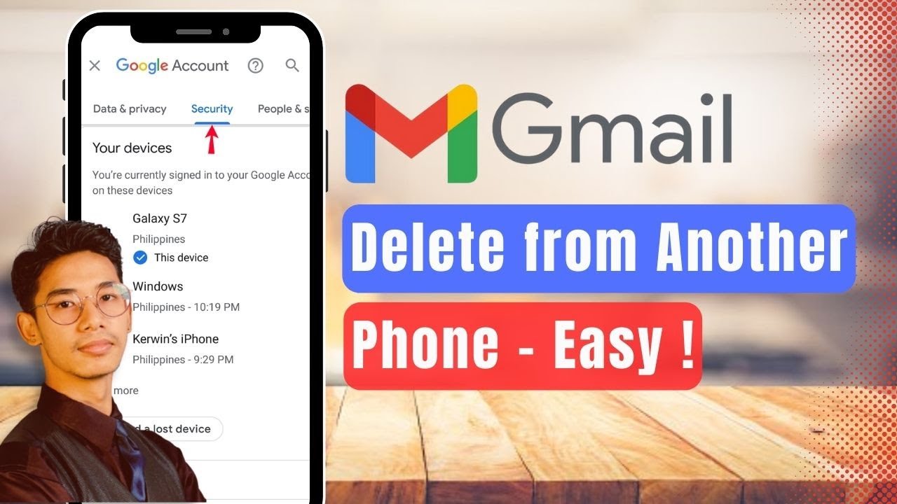How to Delete Gmail Account from Another Phone