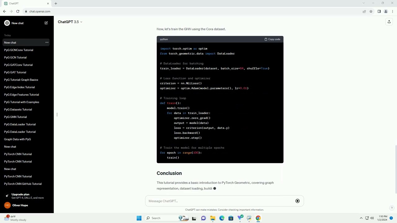 pytorch geometric github