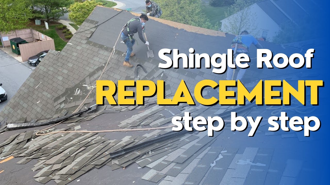 Roof Replacement Process Step-by-step
