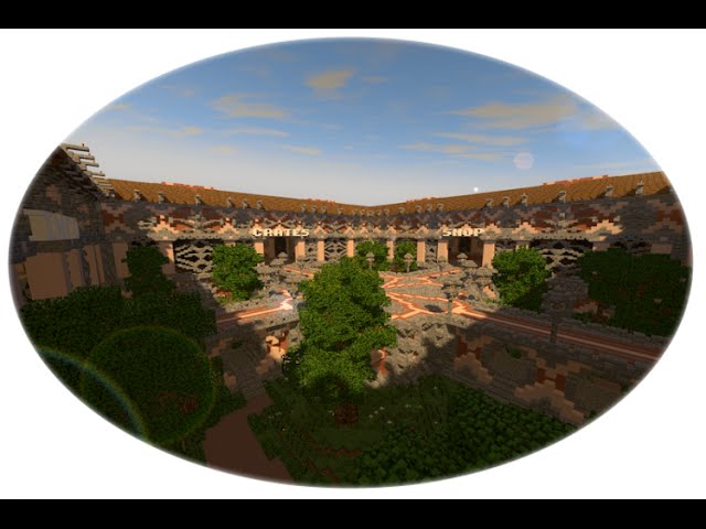 Minecraft build: Prison spawn. Minecraft Map