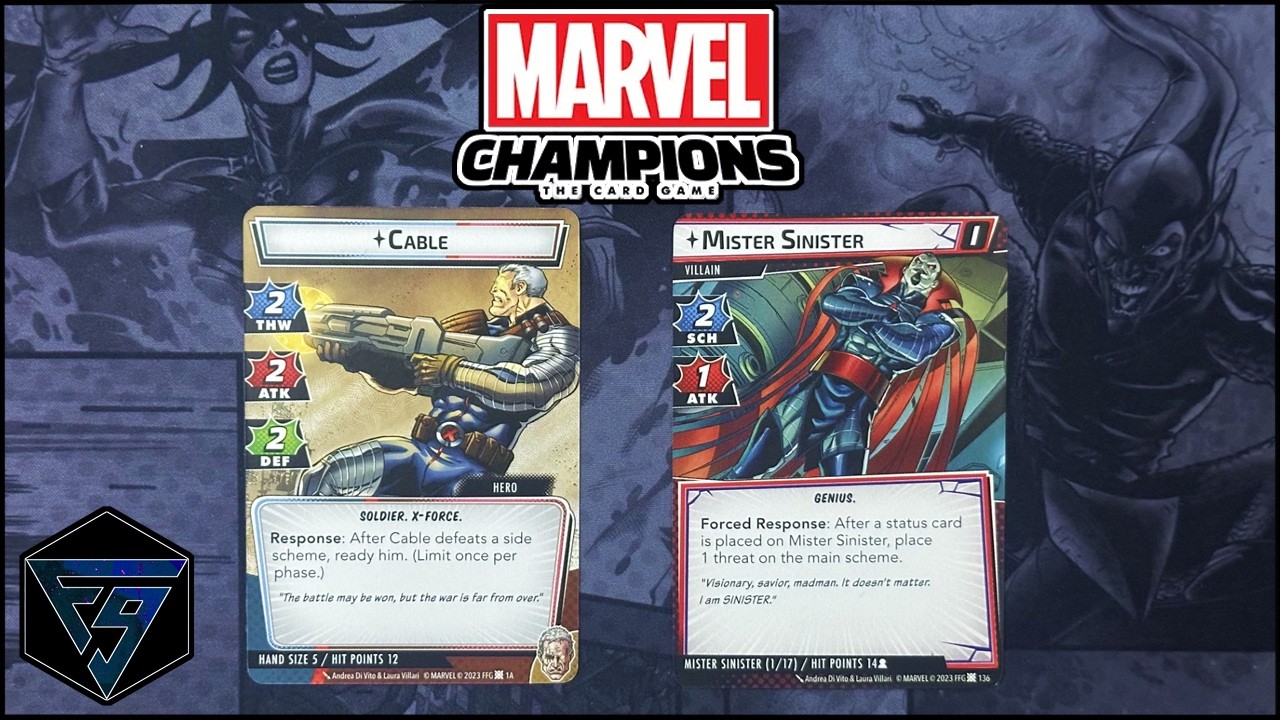 Marvel Champions | Next Evolution | Scenario 4 (Mr Sinister)