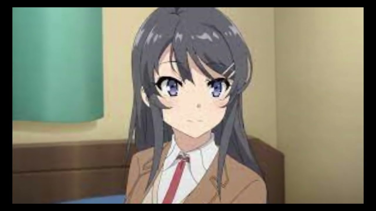 Anime pause challenge x Mai Sakurajima