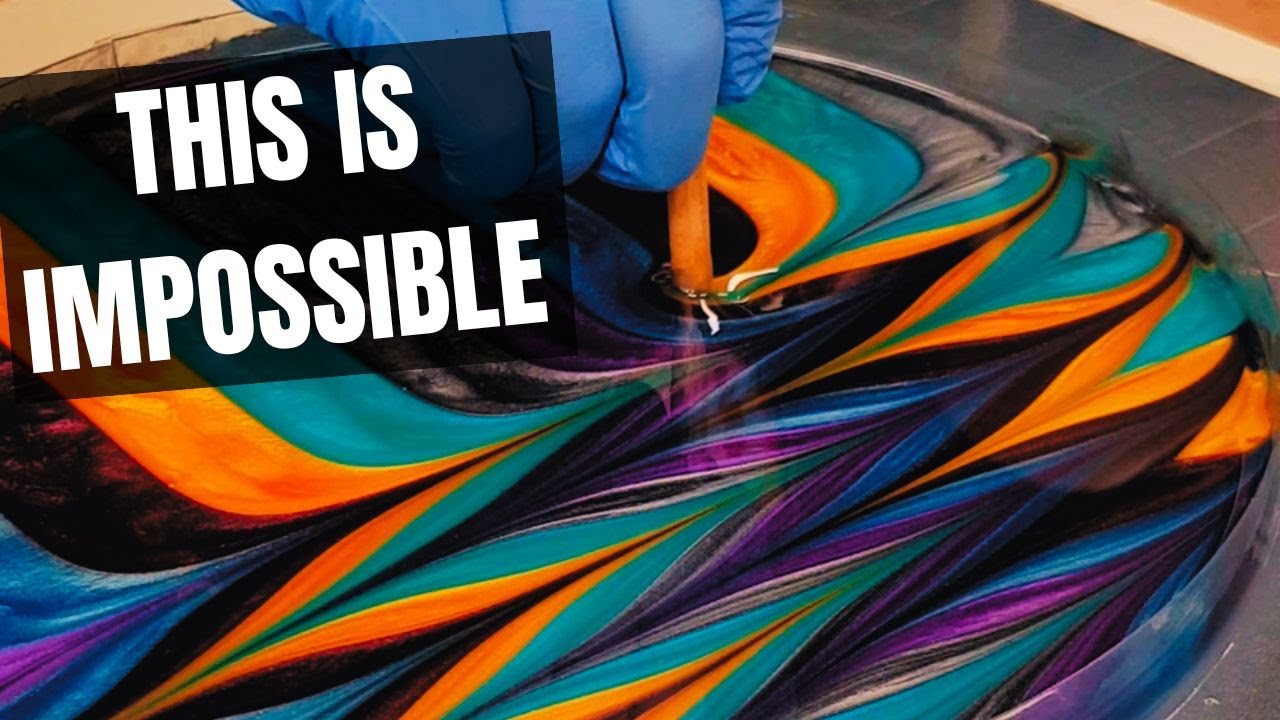 This Resin Wall Clock Will Blow Your Mind! | Handmade Epoxy Art