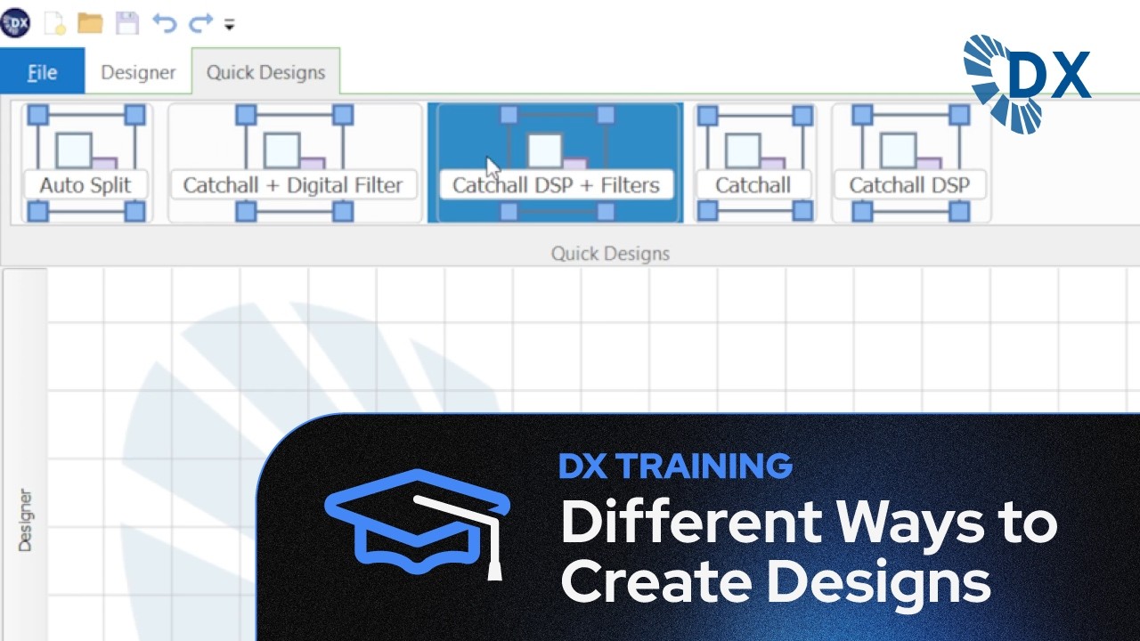 APEX DX Training 5: Different Ways to Create Designs