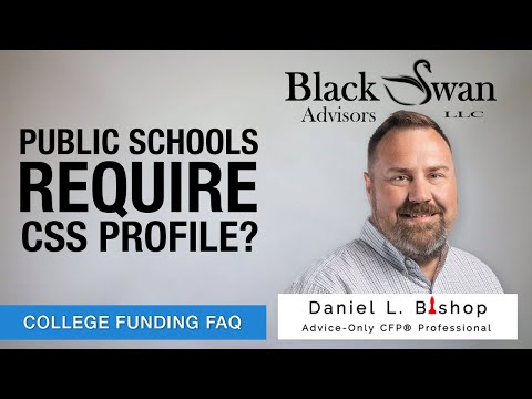 Do Any Public Schools Require the CSS Profile? (College FAQ)