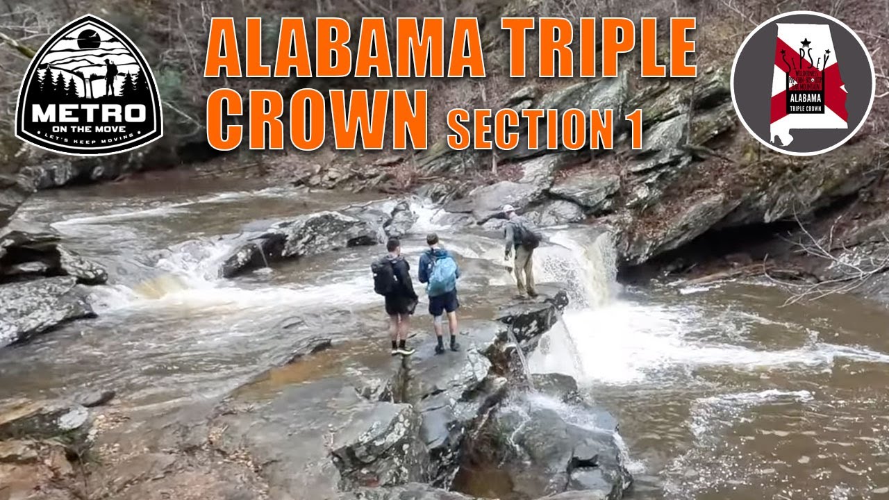 Alabama Triple Crown Backpacking Pin Chin Sky Loop Cheaha Section 1 #alabamatriplecrown