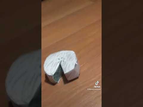 Apple pie paper craft moving scary ghost magic amazing
