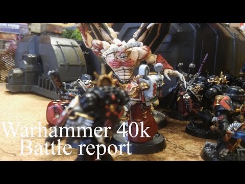 Warhammer 40,000 Battle Report: Chaos Space Marines vs Blood Angels 1500p #22