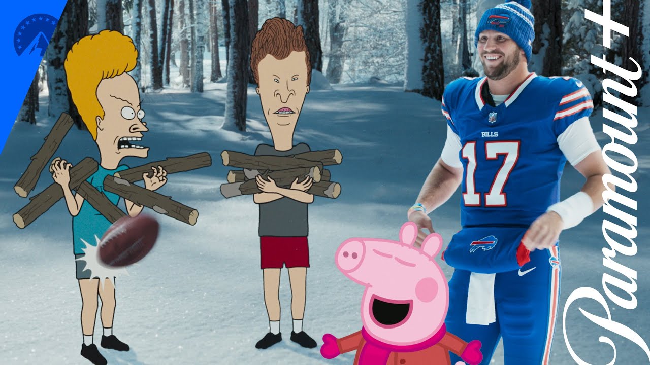 Josh Allen & Peppa Pig Ruin Beavis' Campfire | Going Long | A Mountain of Entertainment | Paramount+